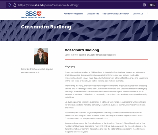 Remembering Cassandra - Earthuni